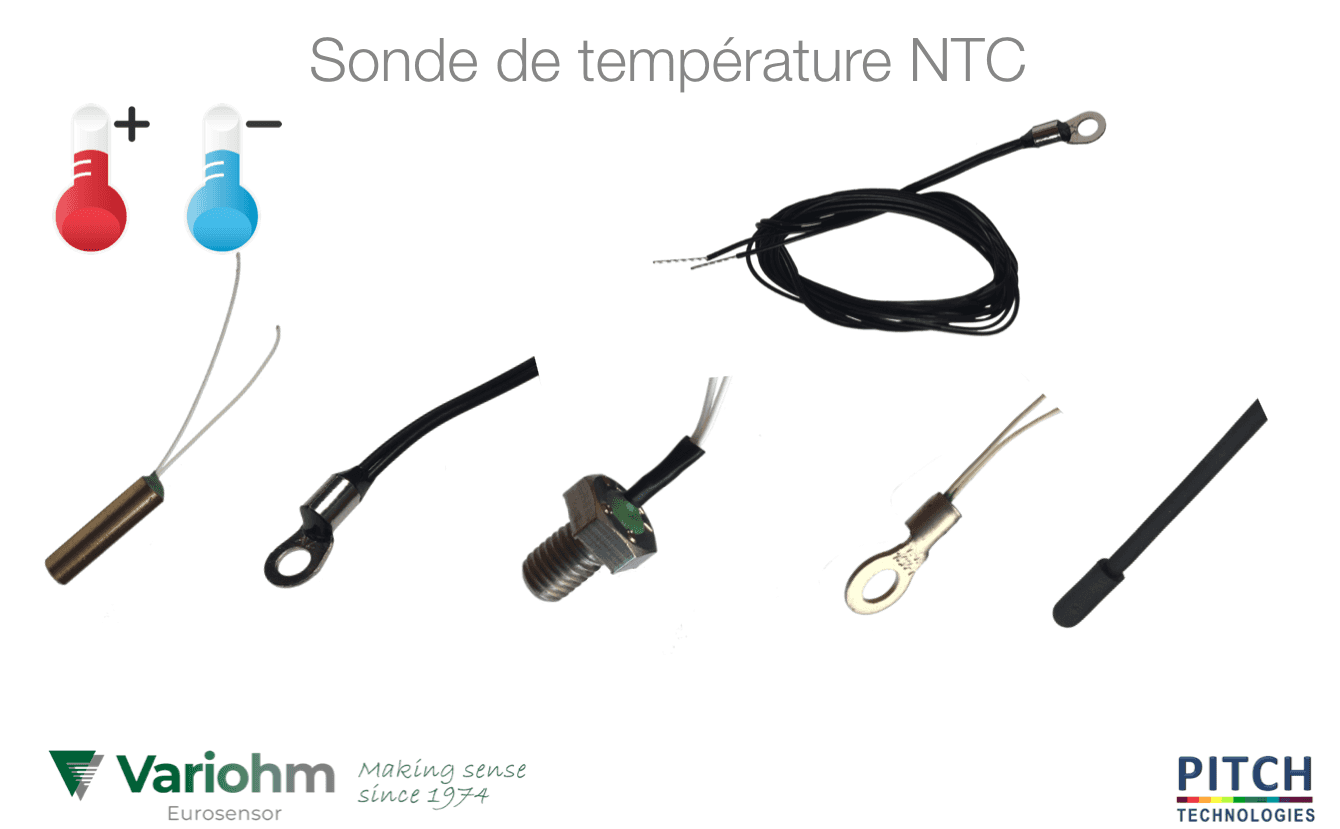 PITCH TECHNOLOGIES Sondes de température NTC du fabricant VARIOHM